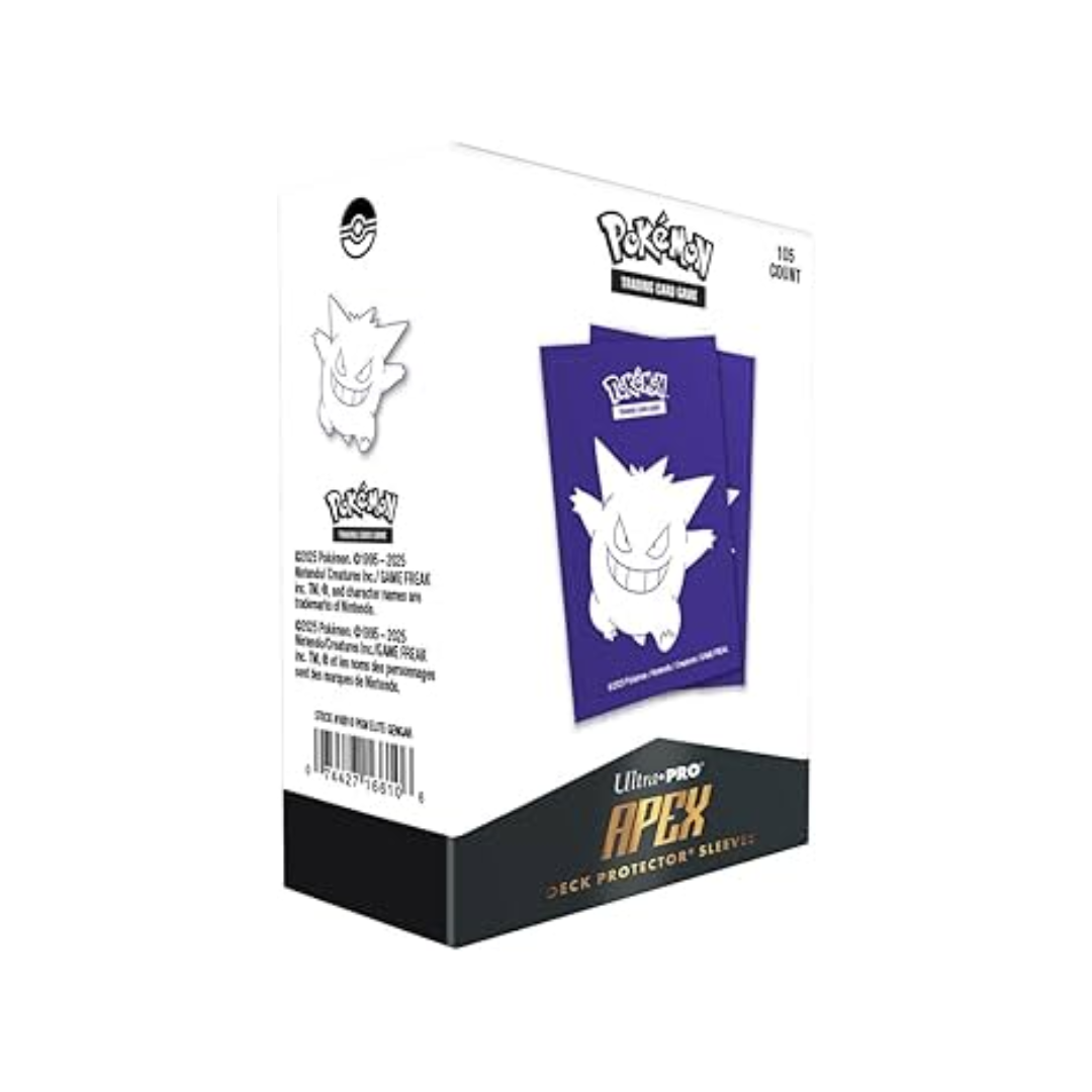 Ultra Pro Apex: Gengar - Sleeves 105ct - Pokemon TCG