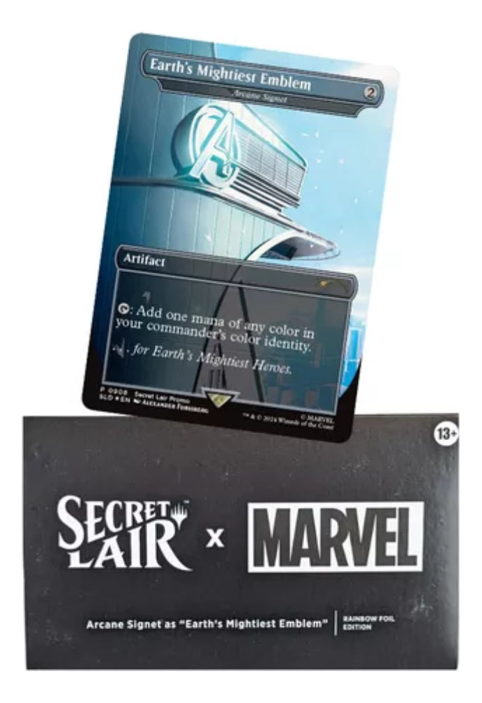 Mtg: Secret Lair Marvel - Arcane Signet [foil]